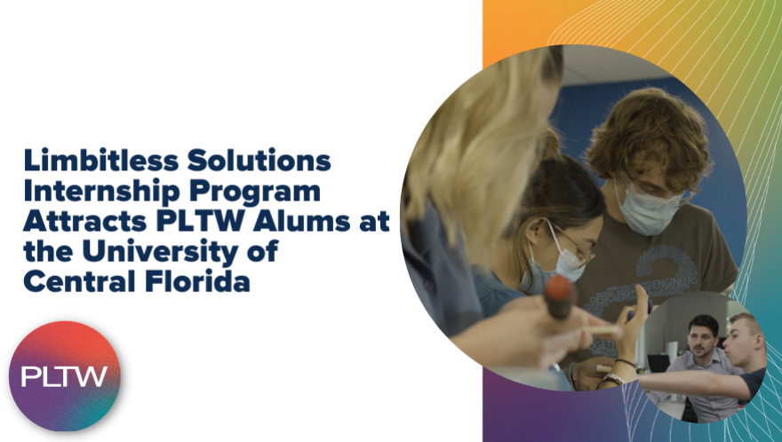 University of Florida Internship Attracts PLTW Alums | PLTW